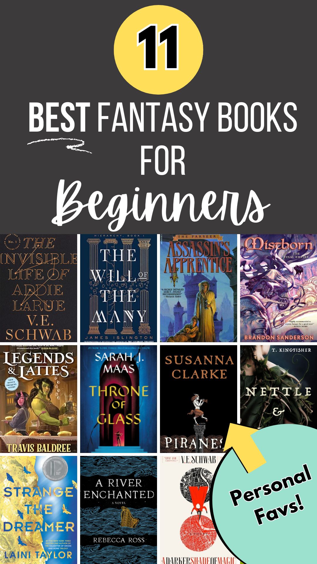 11 Best Fantasy Books for Beginners (My Top Picks)